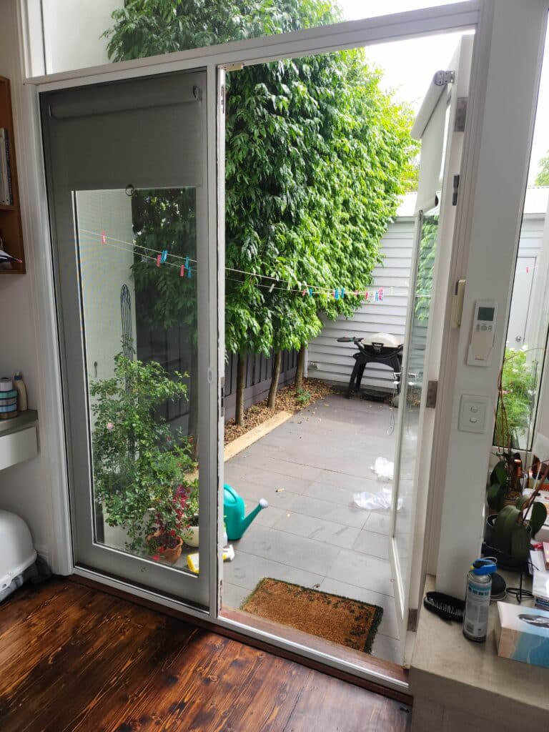Retractable Flyscreens French Doors
